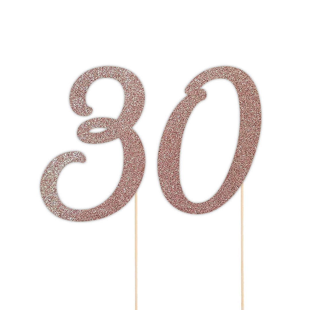 Number SVG Party Decoration Cricut Template Cake Topper SVG Cake Topper ...