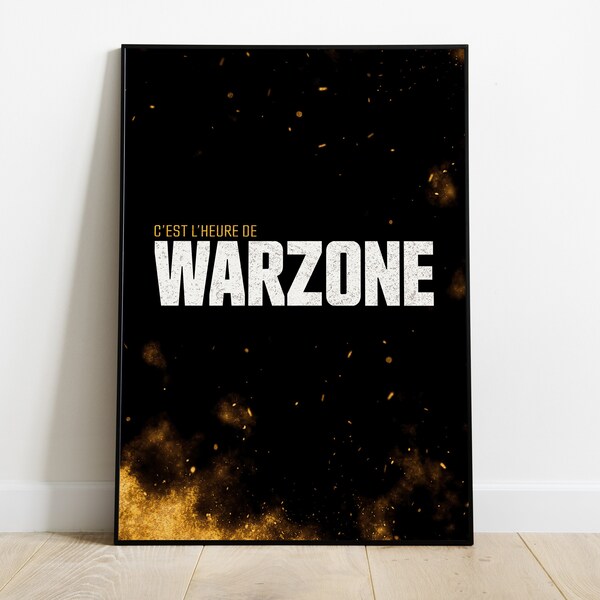 Warzone Poster - Etsy