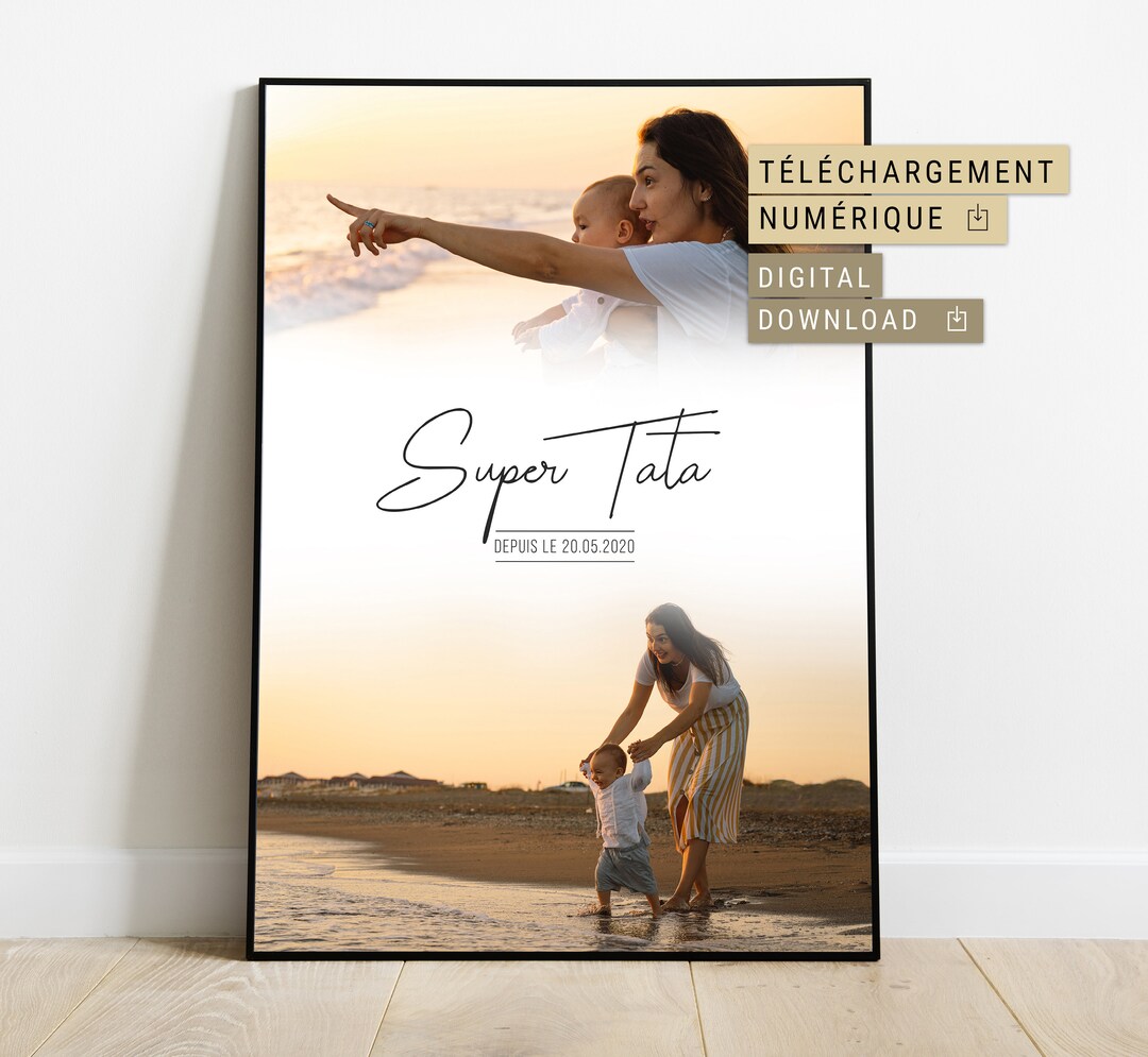 Personalized Tata Poster, Gift to Offer to Auntie for Christmas or ...