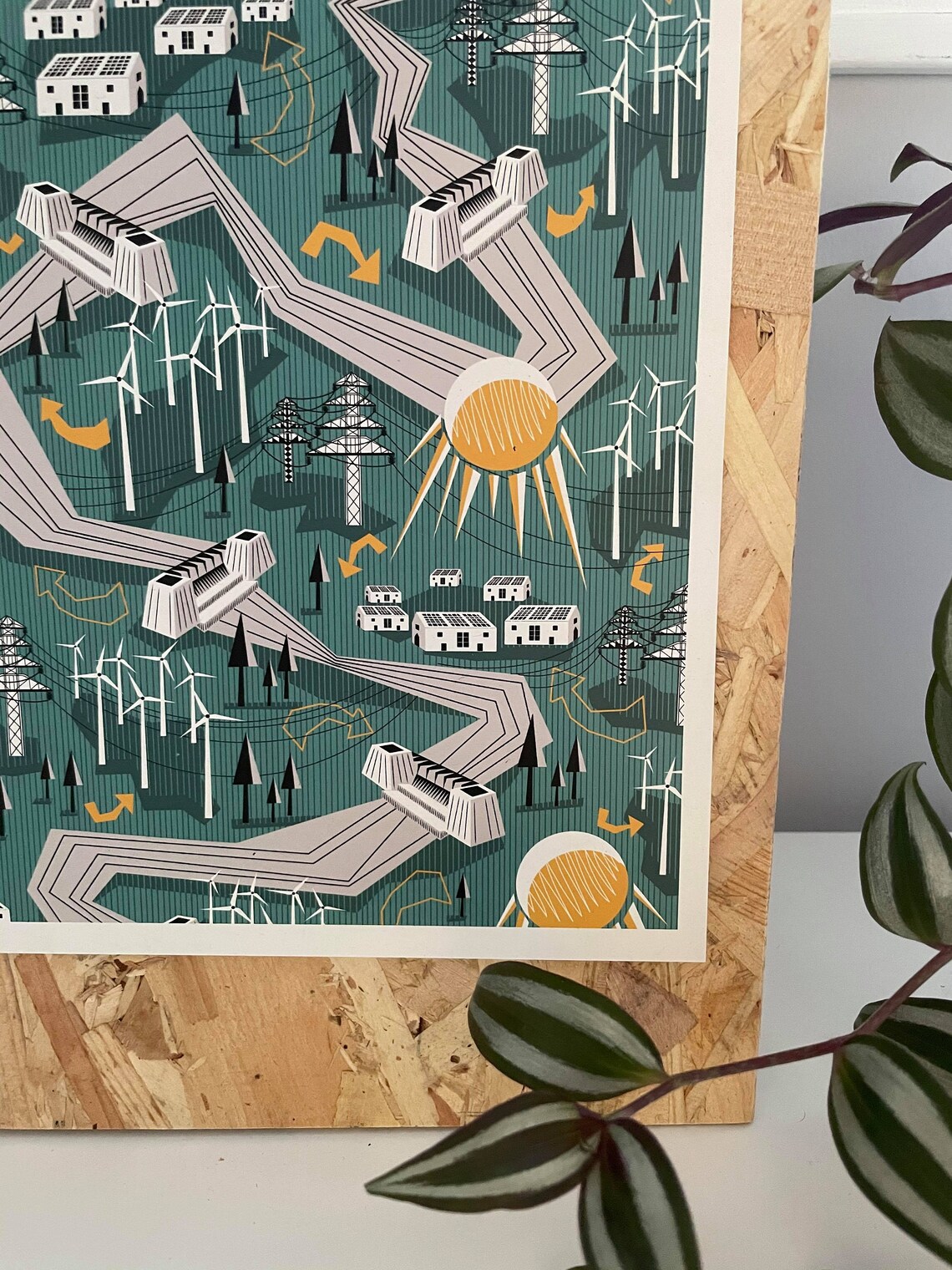 Renewable Energy Art Print - Etsy