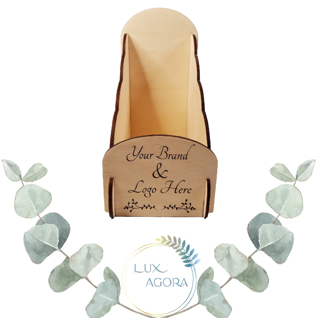 Custom Laser Engraved Counter Tray With Brand & Logo, Product Display ...