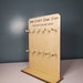 Customizable Laser Engraved Peg Display Stand Great for - Etsy