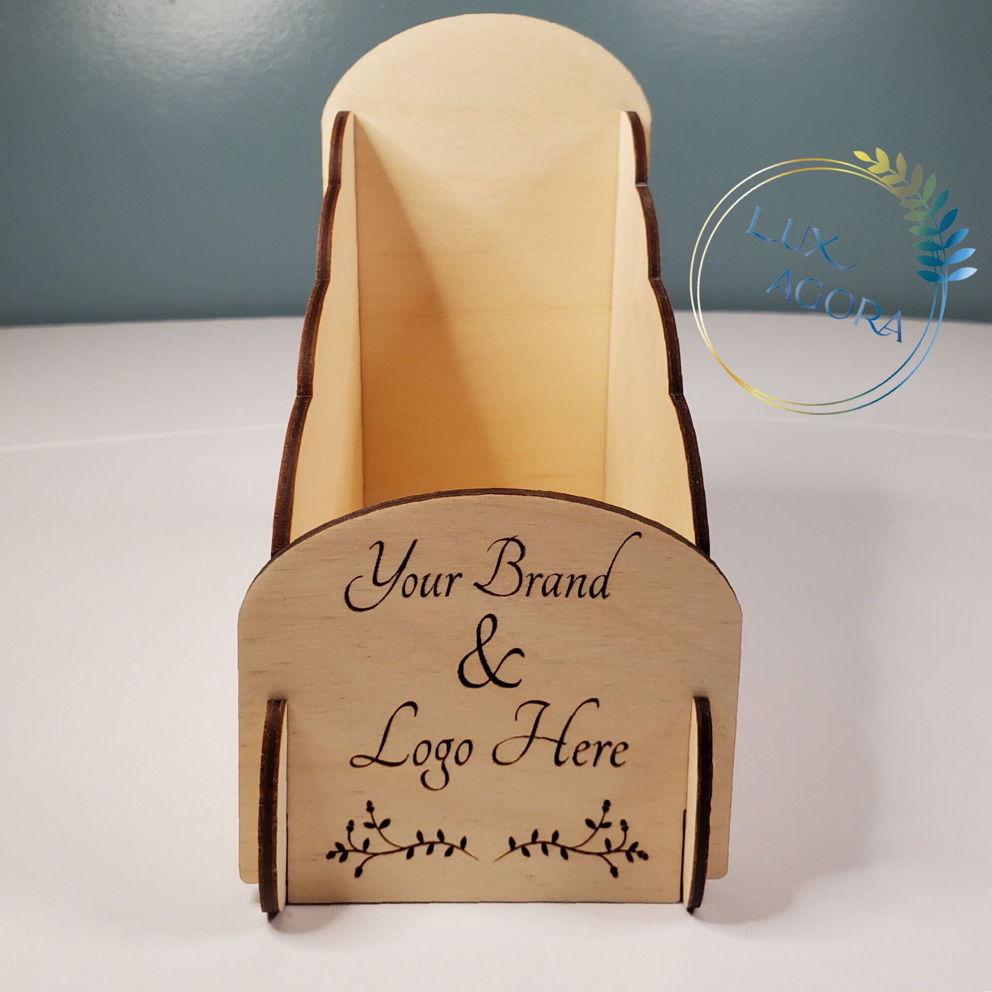 Custom Laser Engraved Counter Tray With Brand & Logo Product - Etsy