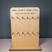 Customizable Laser Engraved Peg Display Stand, Great for Keychains and ...