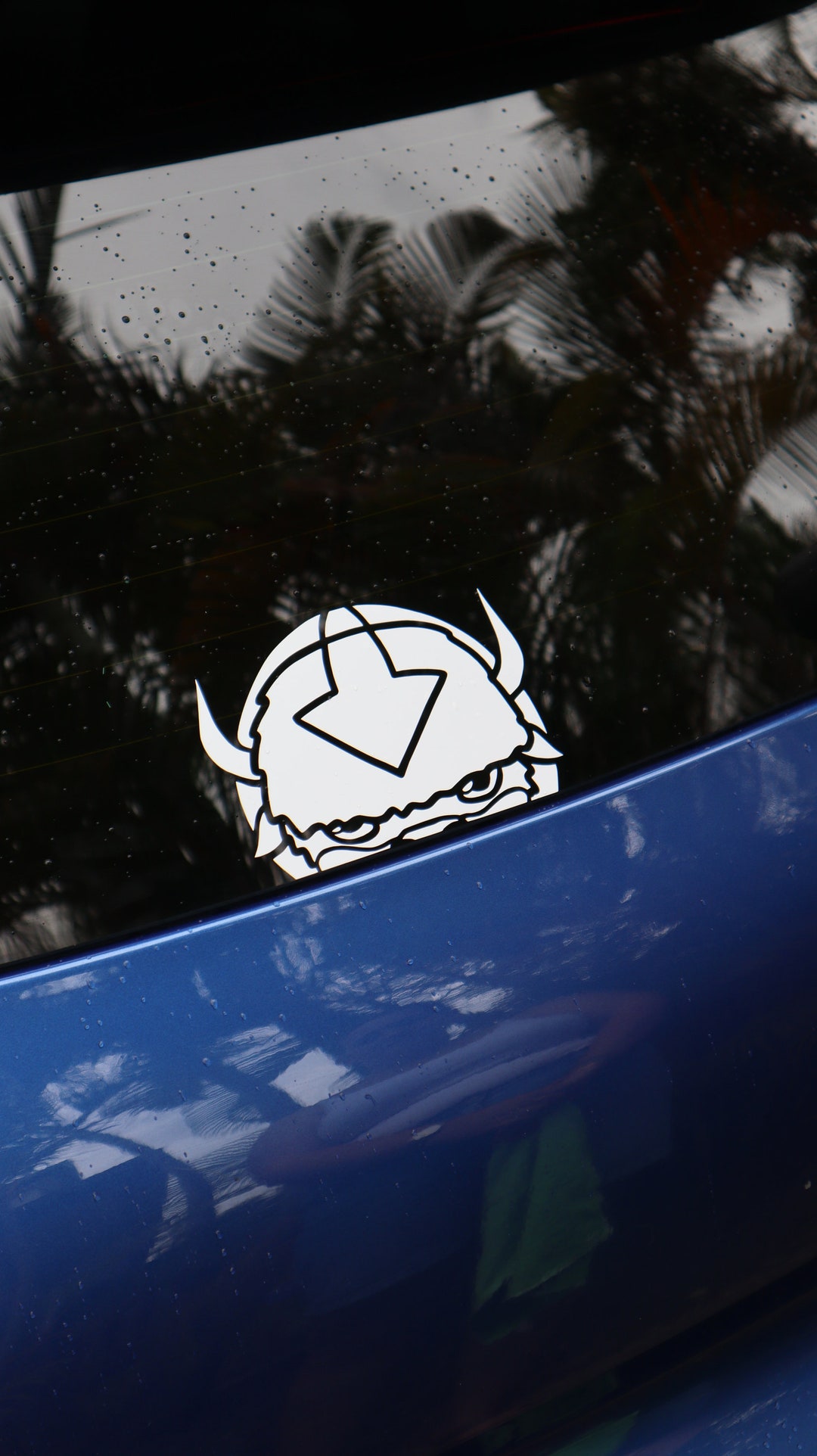 Appa Car Bumper Sticker in White and Black - Etsy