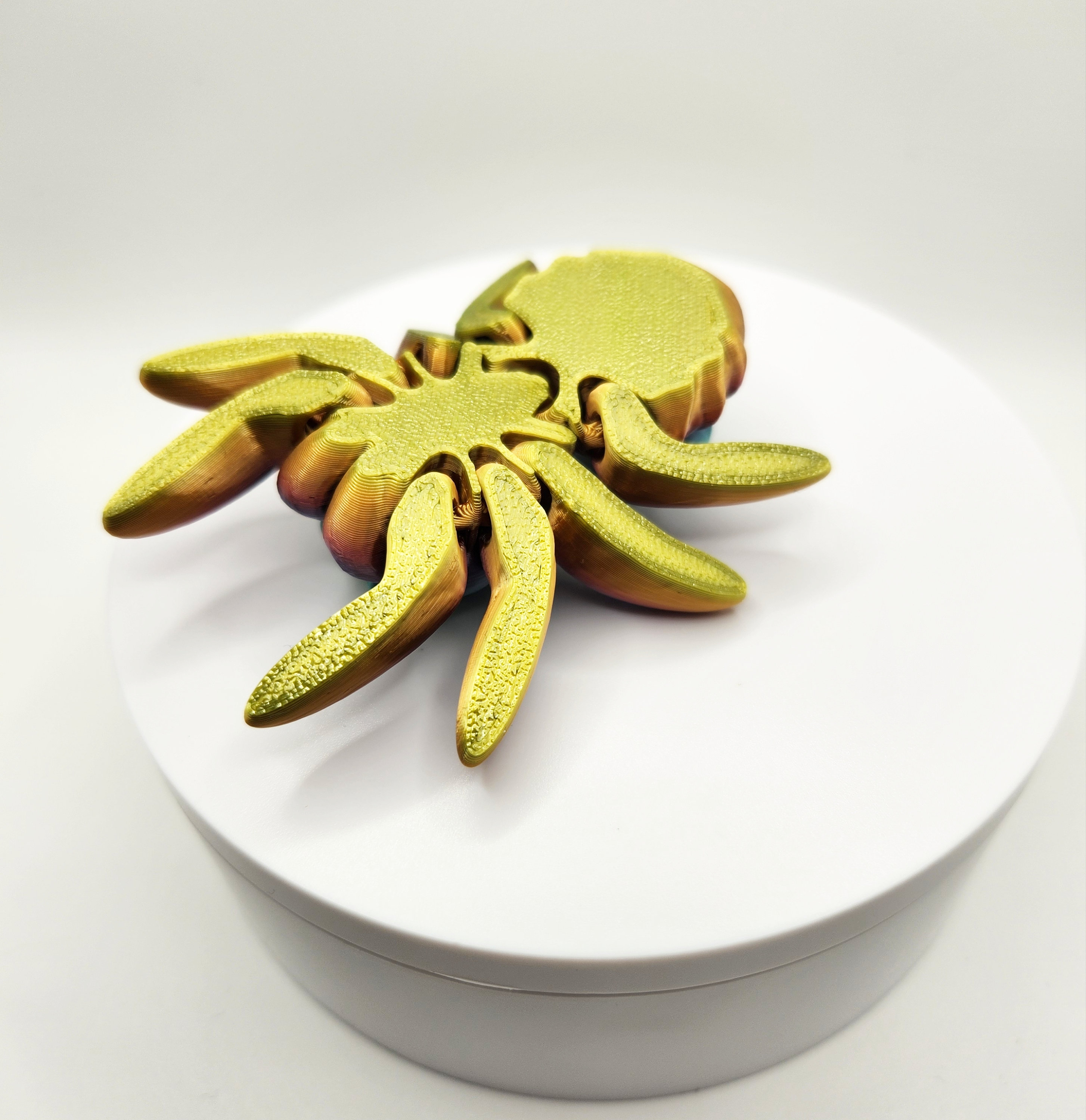 3D Printed Fully Articulated Heart Spider, Valentine's Day, Unique - Etsy