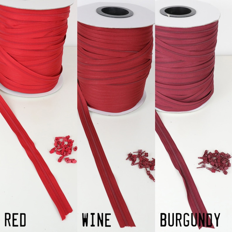 Continuous Zip Chain No3 for Upholstery, Craft, Cushion 5m or 10m - Etsy