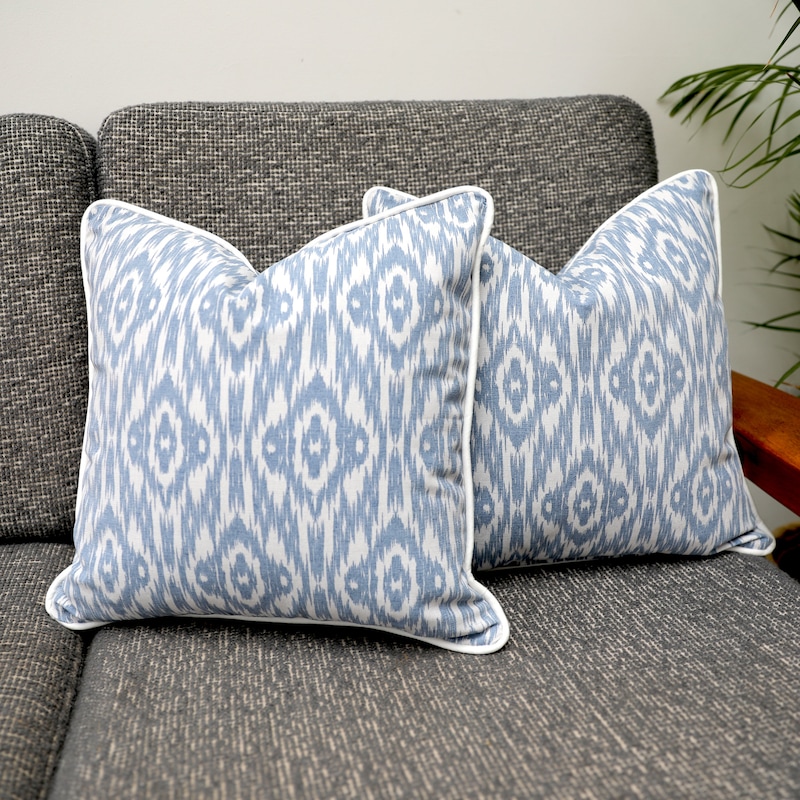 Ikat Throw Pillow - Etsy