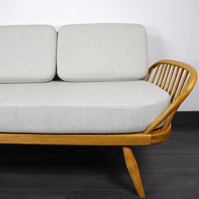 Replacement Cushions for Ercol 355 Daybed/ Studio Couch in Ivory Cotton ...