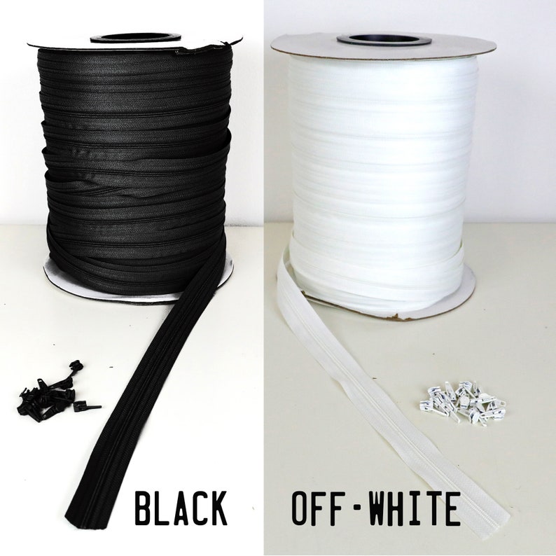Continuous Zip Chain No3 for Upholstery, Craft, Cushion 5m or 10m - Etsy