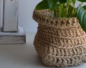 Jute Plant Stand - Etsy