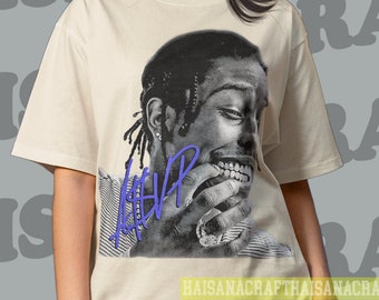 ASAP Rocky T-shirt, Asap Graphic Tee, Rocky Merch, Rap Shirt, Vintage ...