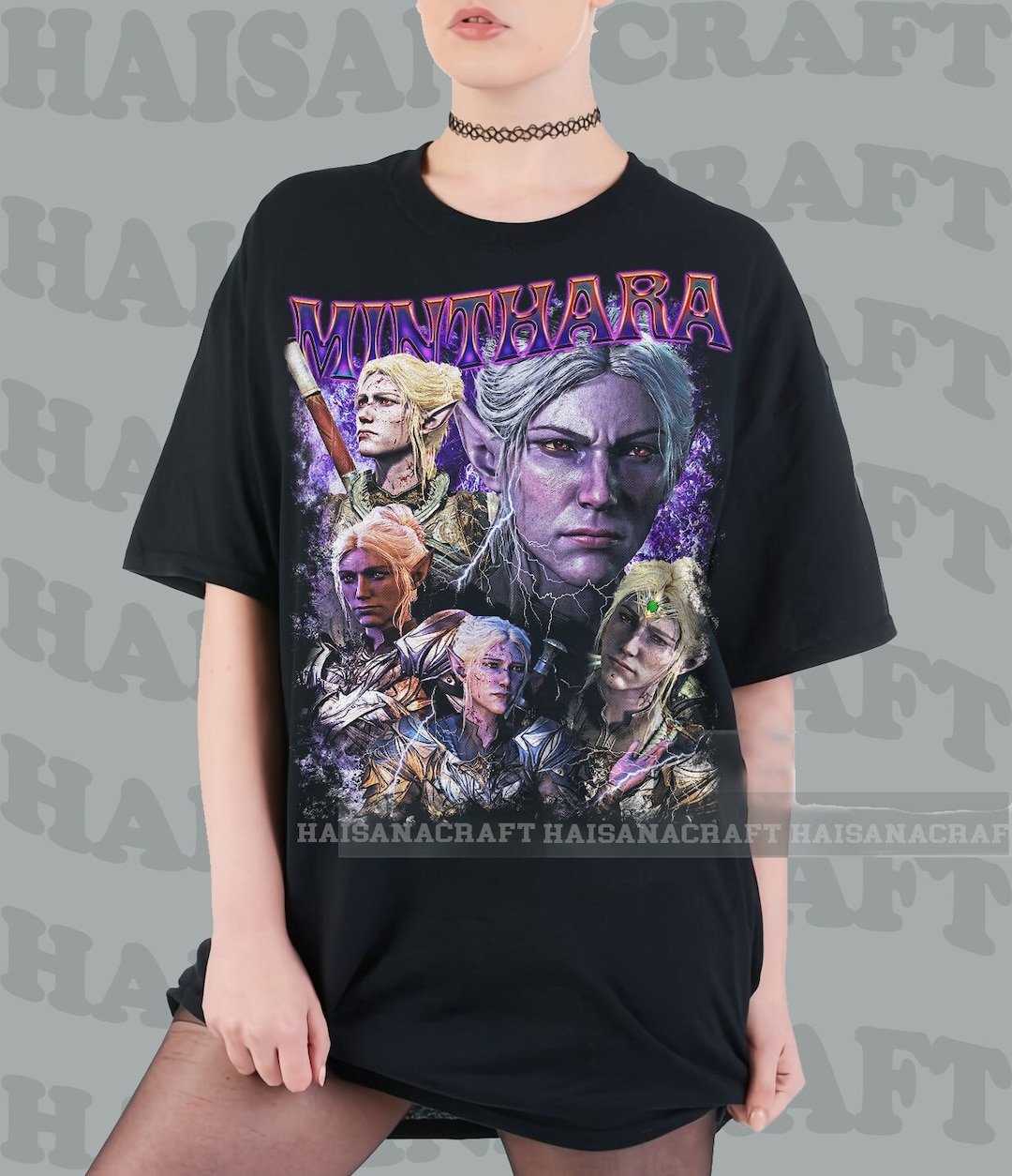 Minthara Baldurs Gate 3 Vintage T-shirt, Gift for Women and Man Unisex ...