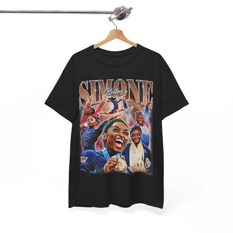 Simone Biles Unisex Shirt, SIMONE BILES Graphic Tee Fan Gift HS452 - Etsy