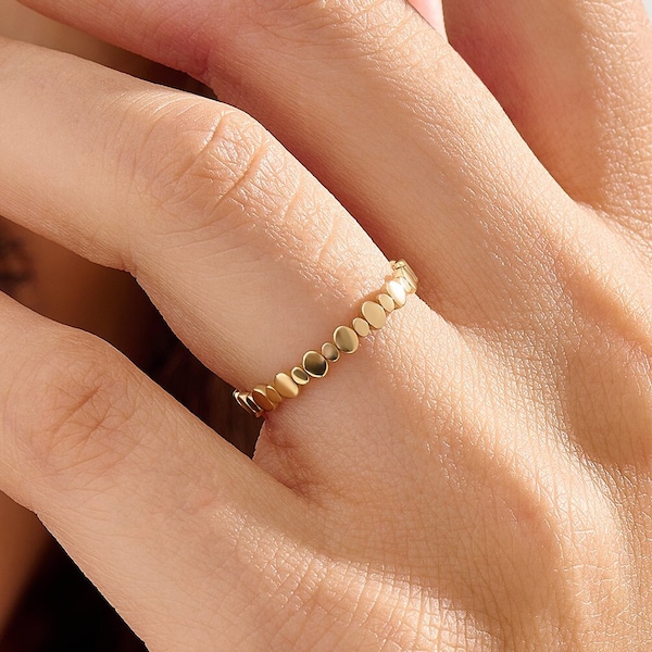 Dot Dash Ring - Etsy