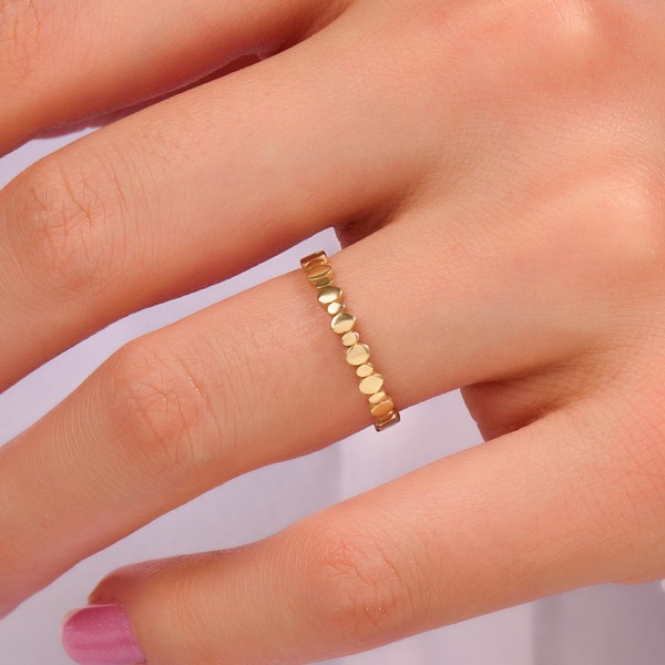 Dot Dash Ring - Etsy