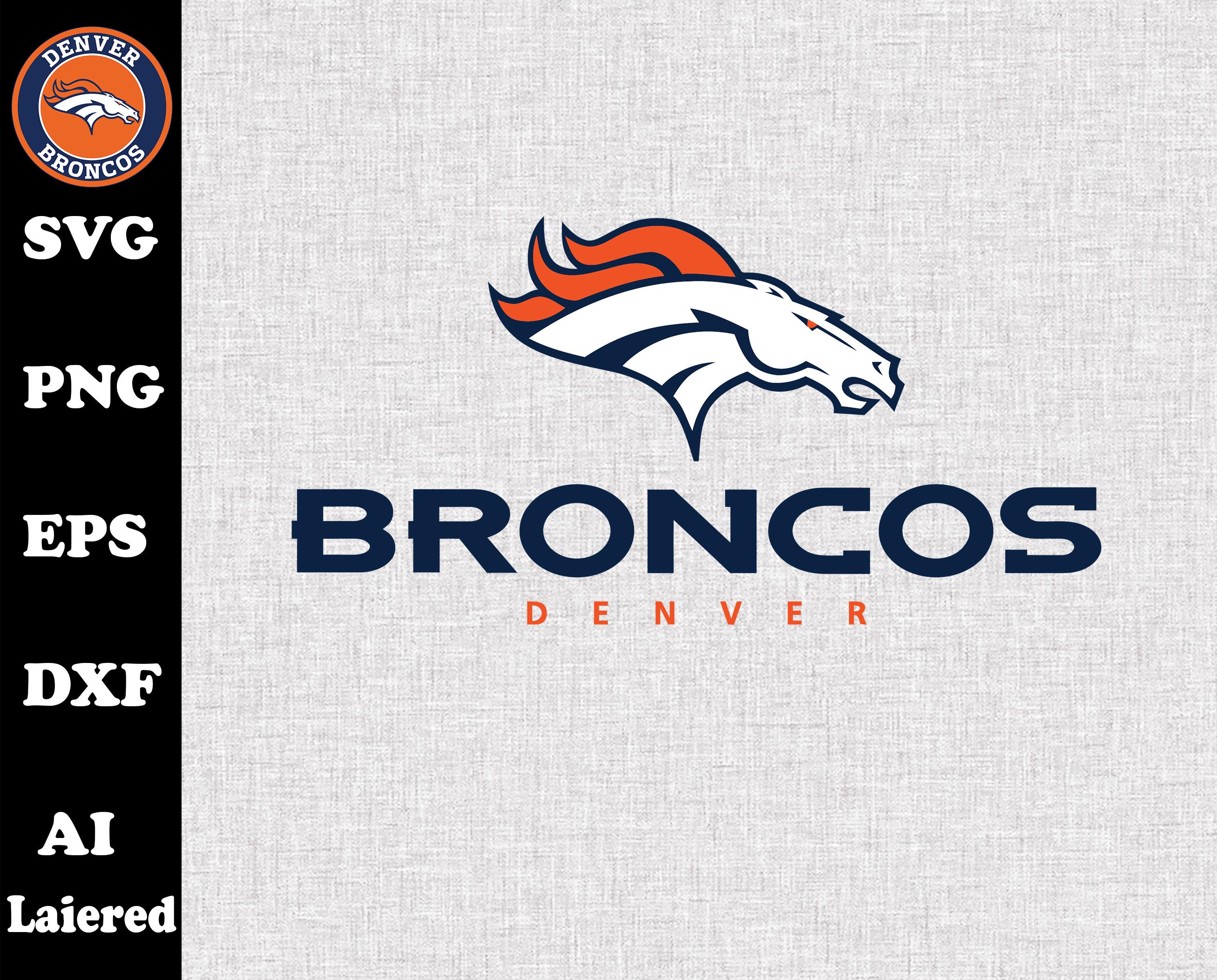 Broncos SVG, Broncos Bundle SVG, Broncos Football SVG, Broncos Football ...