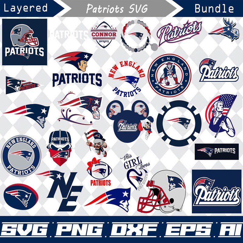 Patriots Logo Digital File - Etsy