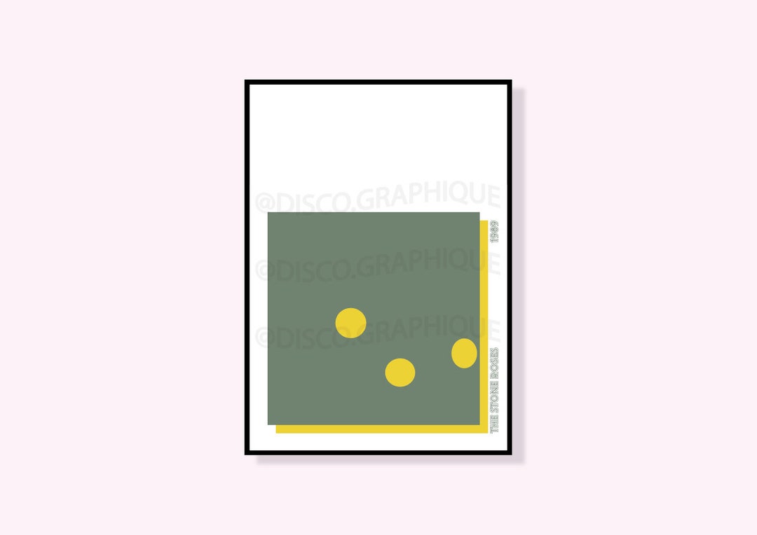 The Stone Roses Album Cover Print Wall Art Digital Download Music Home ...