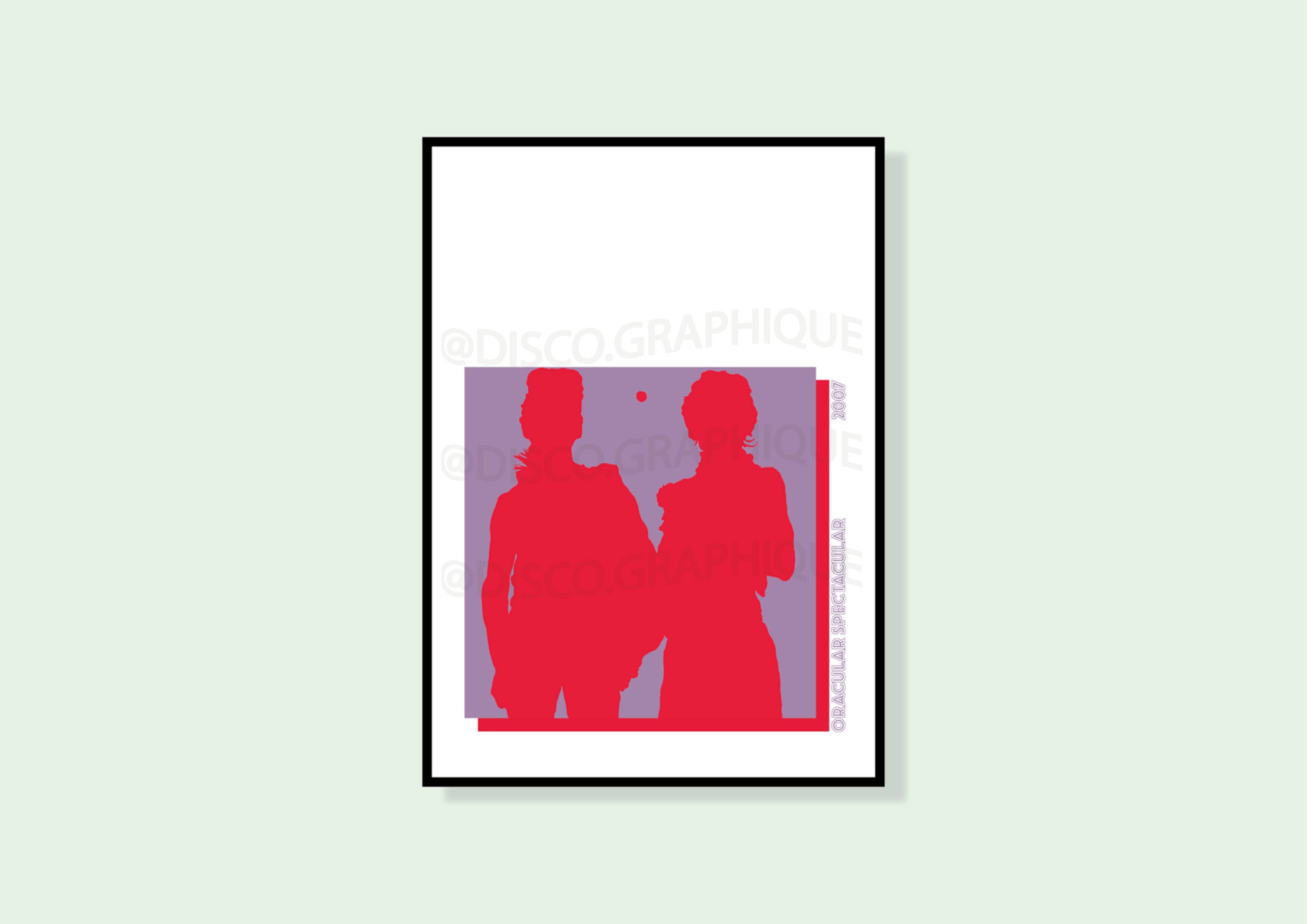 MGMT Oracular Spectacular Album Cover Print Wall Art Digital Download ...