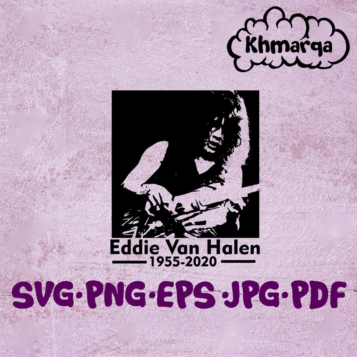 Eddie Van Halen svg Rip Van Halen SVG Van Halen Strat svg | Etsy