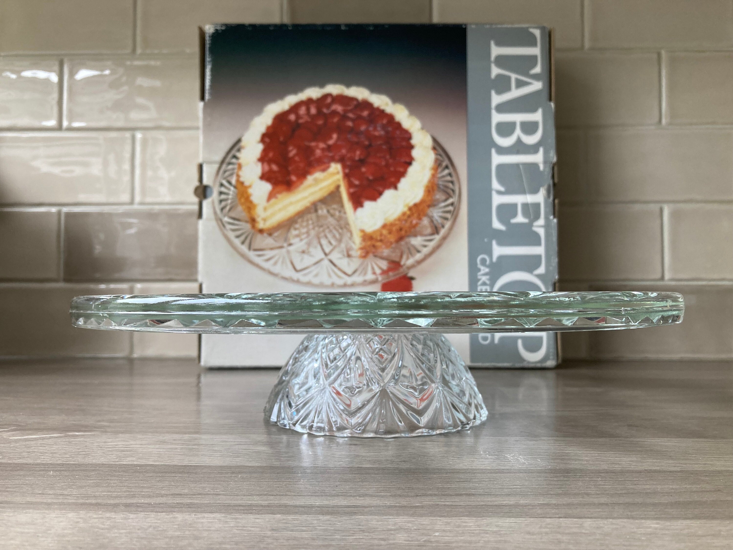 Vintage Tabletop Cake Stand/savoury Dip Dish - Etsy UK