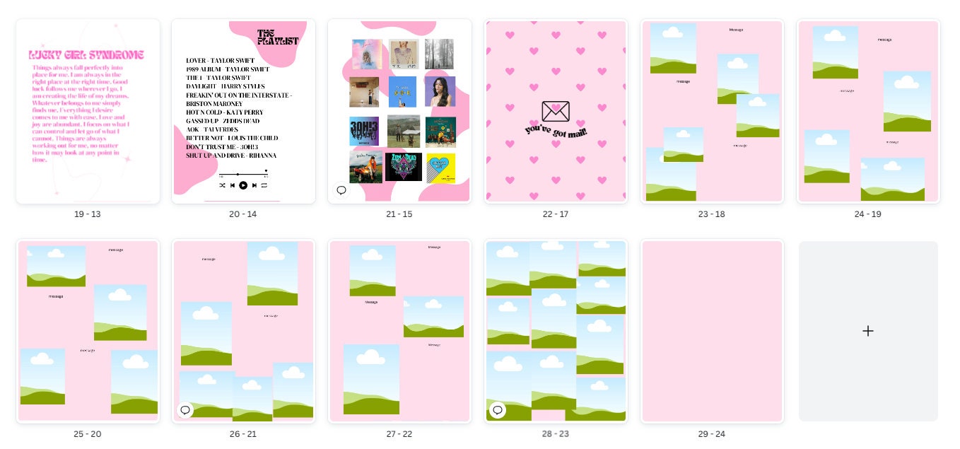 Birthday Magazine CANVA Template Pink Funky Theme Birthday Magazine DIY ...