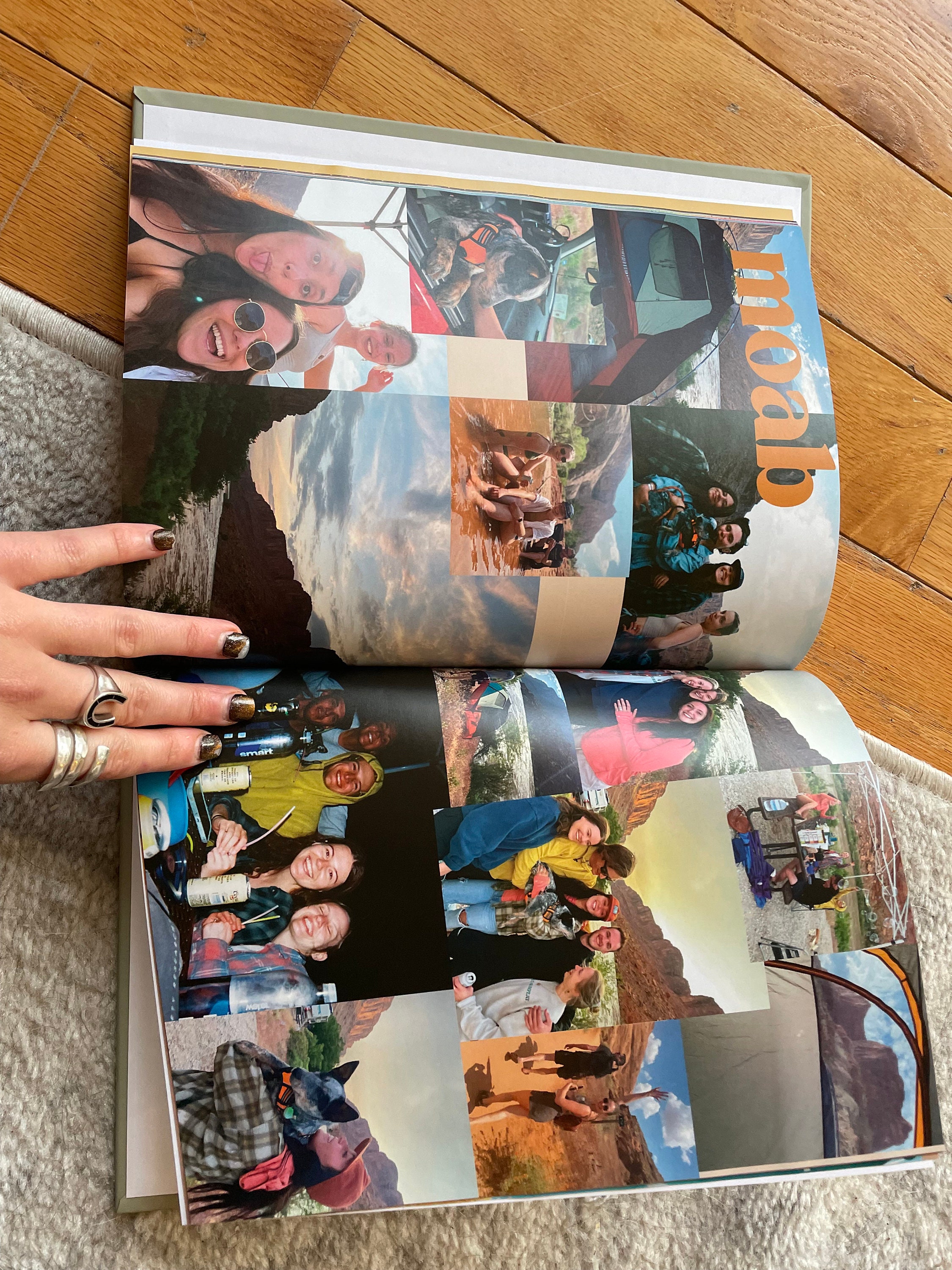 Memory Coffee Table Book CANVA Template for Best Friend, Mom, Sister ...