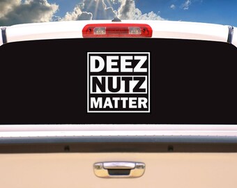 Deez Nuts Decal | Etsy