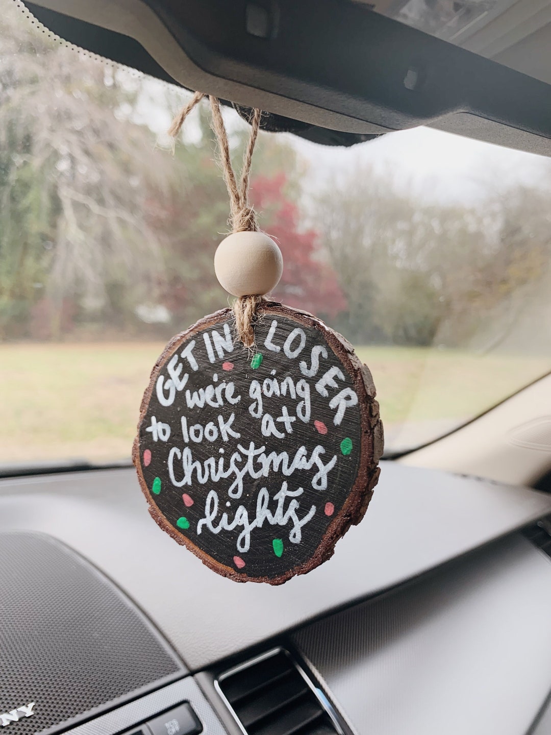 Get in Loser Car Charm/ Clueless Car Charm/ Christmas Car - Etsy