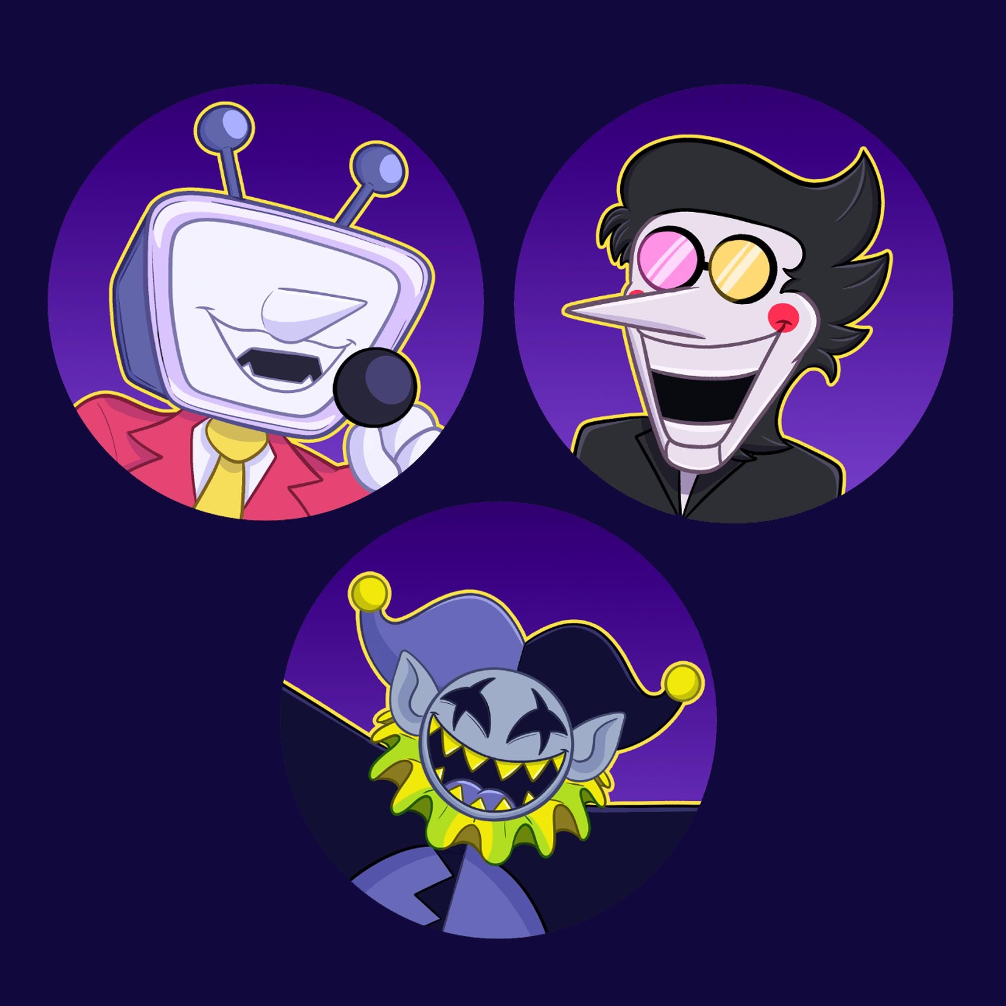 Deltarune 3inch Character Buttons - Etsy