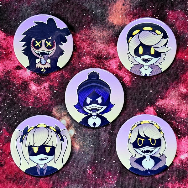 Murder Drones Pins Etsy