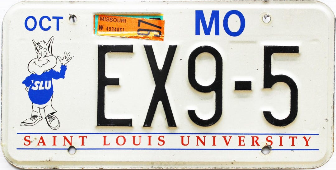 College License Plates - Etsy