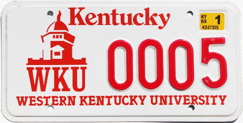 Low Number License Plates - Etsy