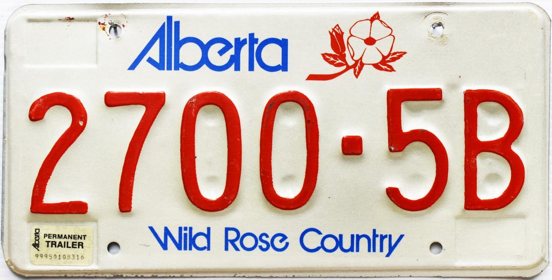 Alberta License Plates - Etsy