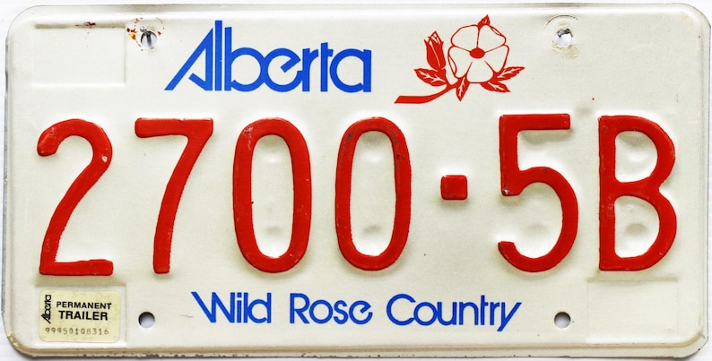Alberta License Plates - Etsy