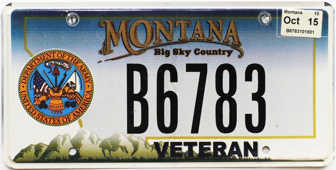 Army License Plates - Etsy