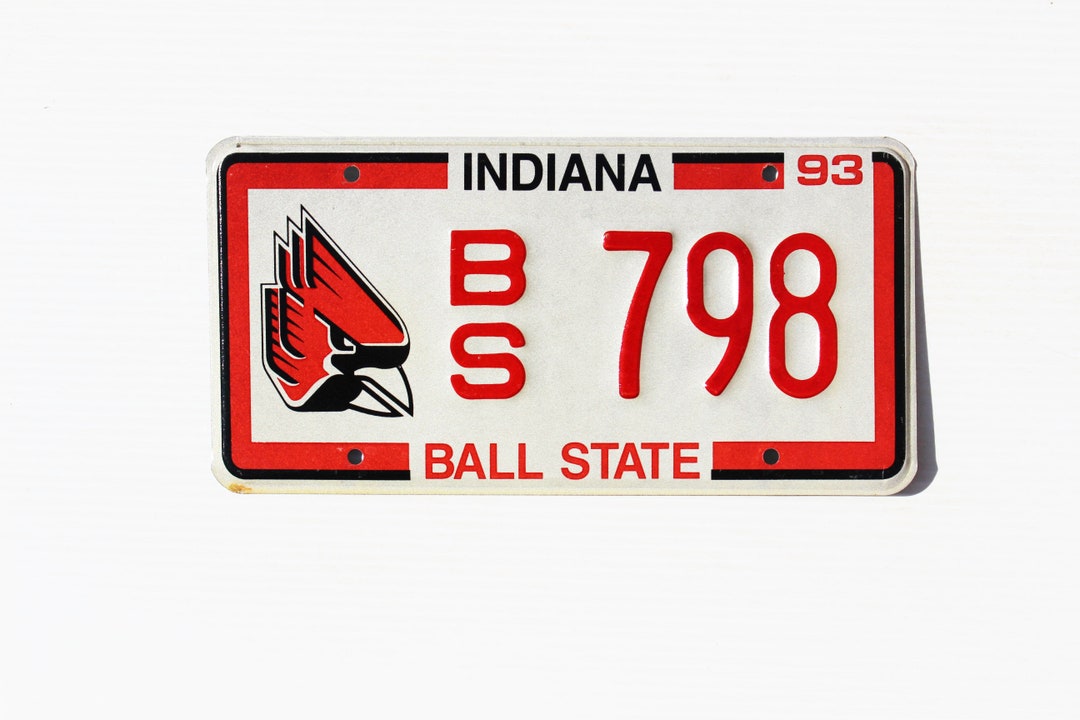 Indiana License Plates - Etsy