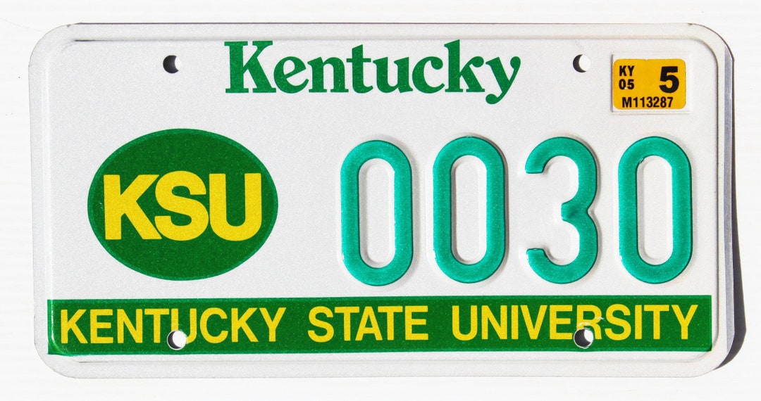 University License Plates for Sale - Etsy