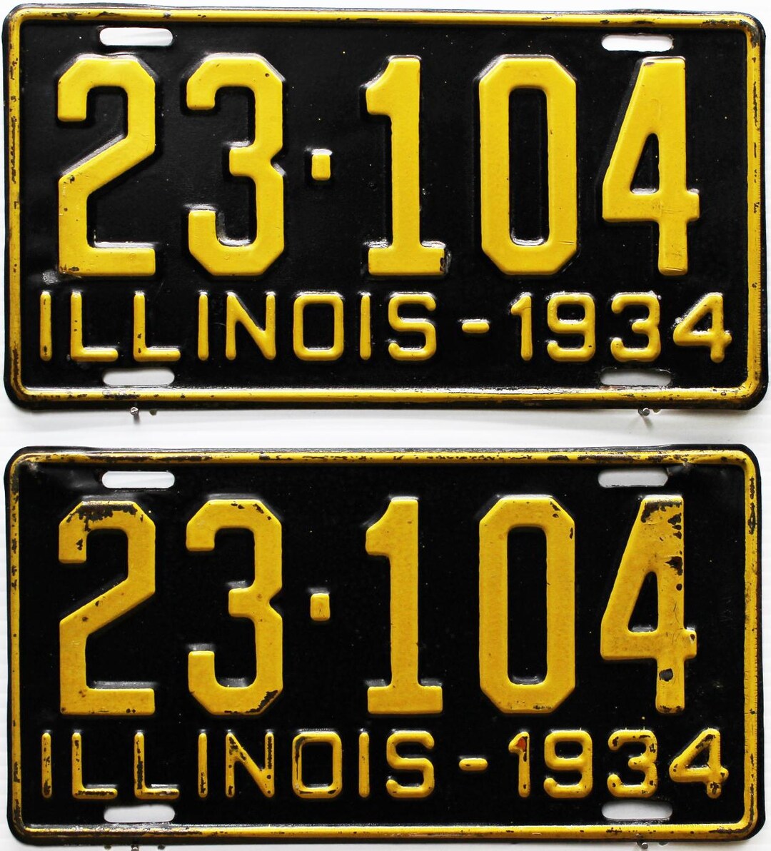 Antique Plates In Illinois