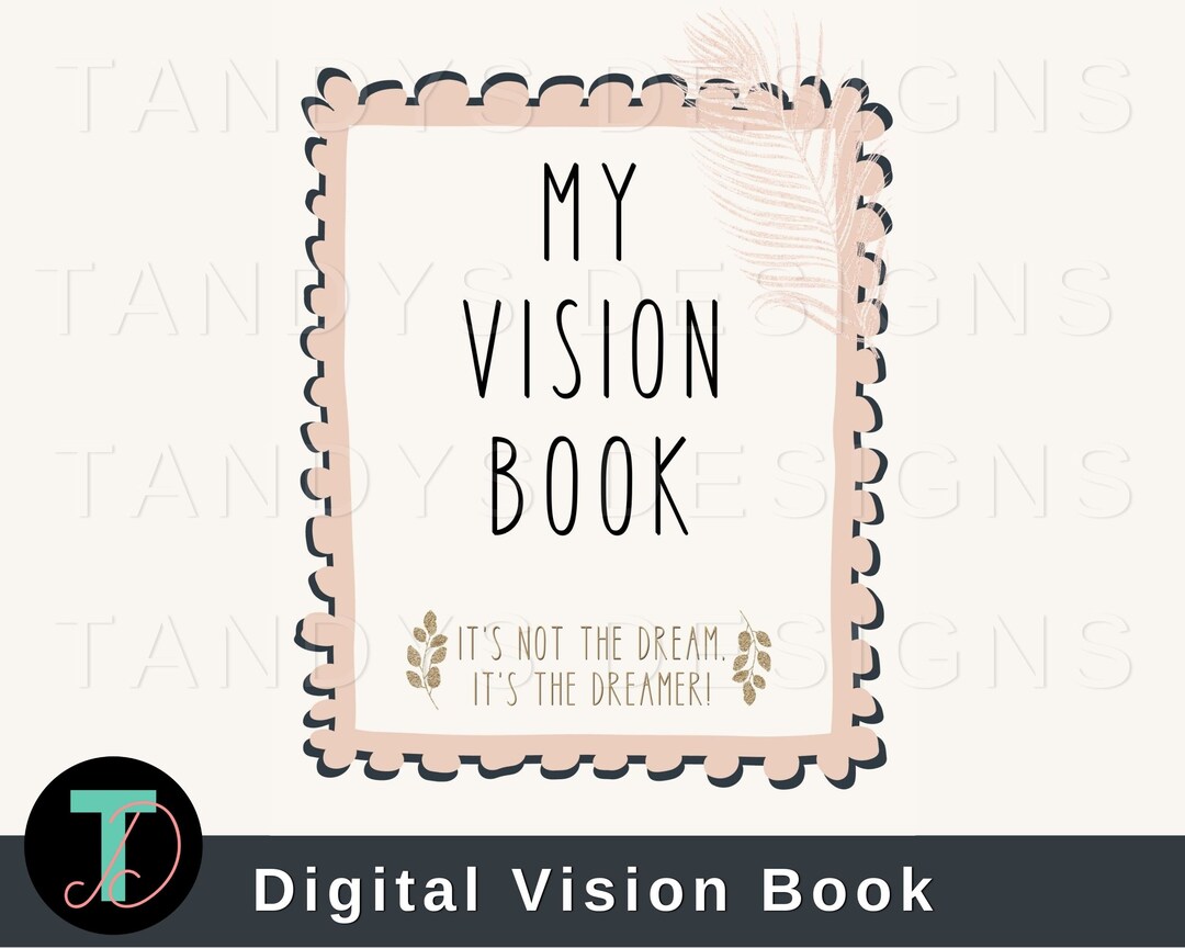 Vision Board Book Digital Download - Etsy