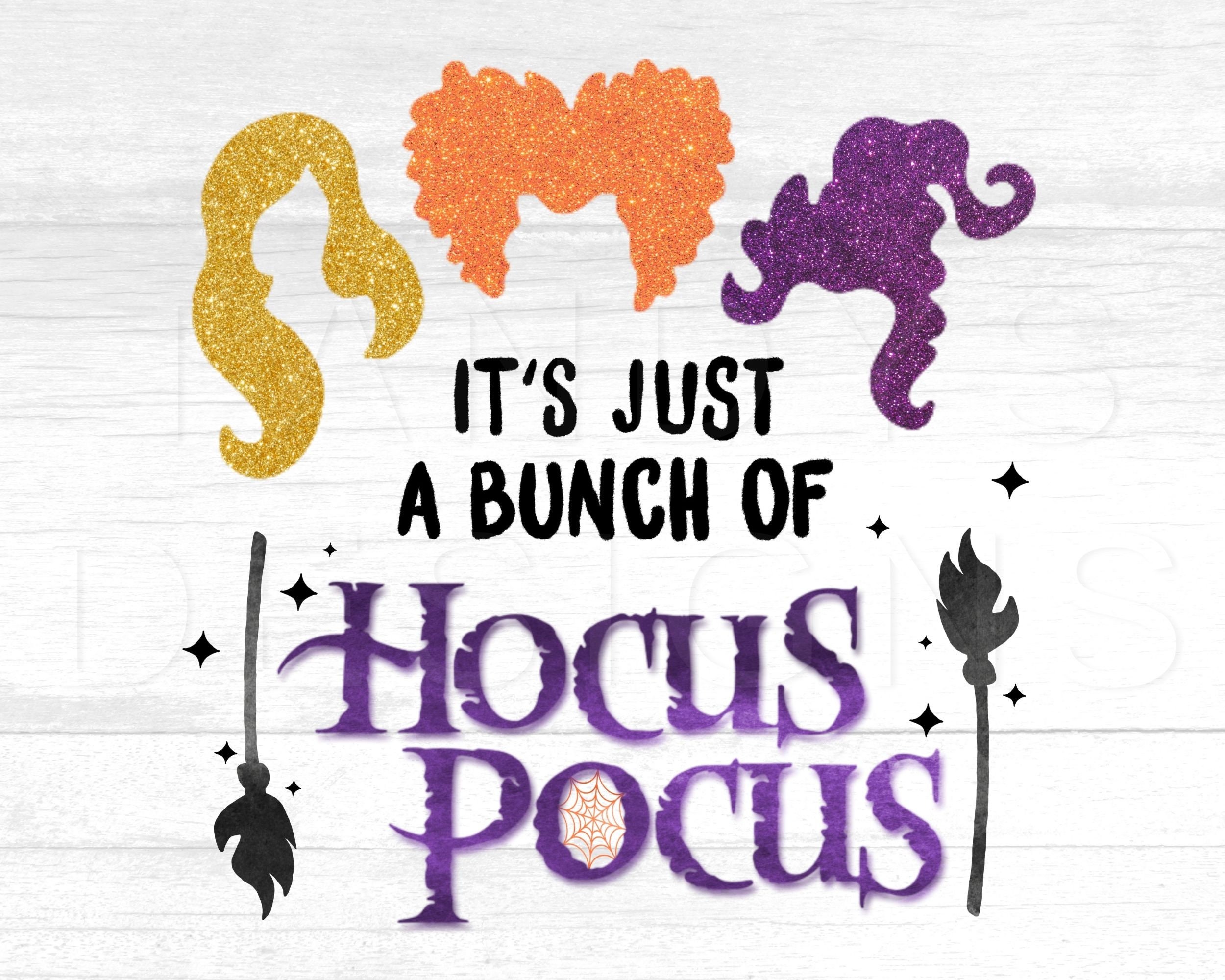 Hocus Pocus T-shirt Print, Fall T-shirt Graphic PNG, Fall Vibes Digital ...