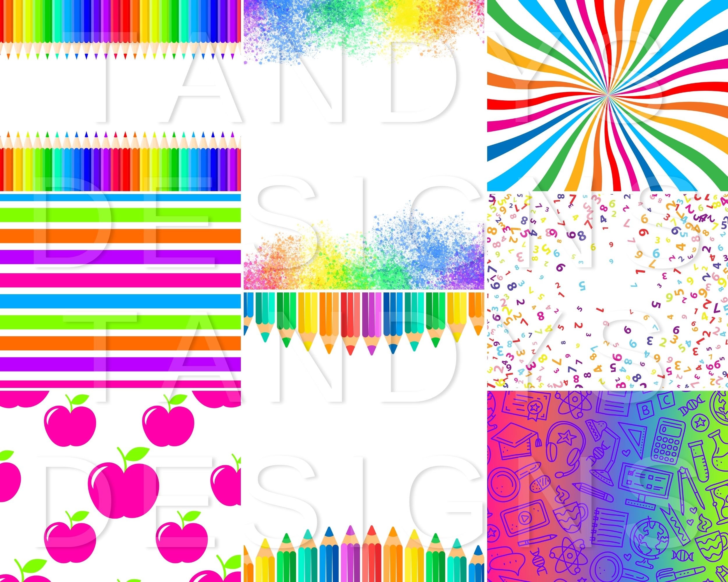 Shine Bright Digital Clip Art & Wallpaper Back to School - Etsy