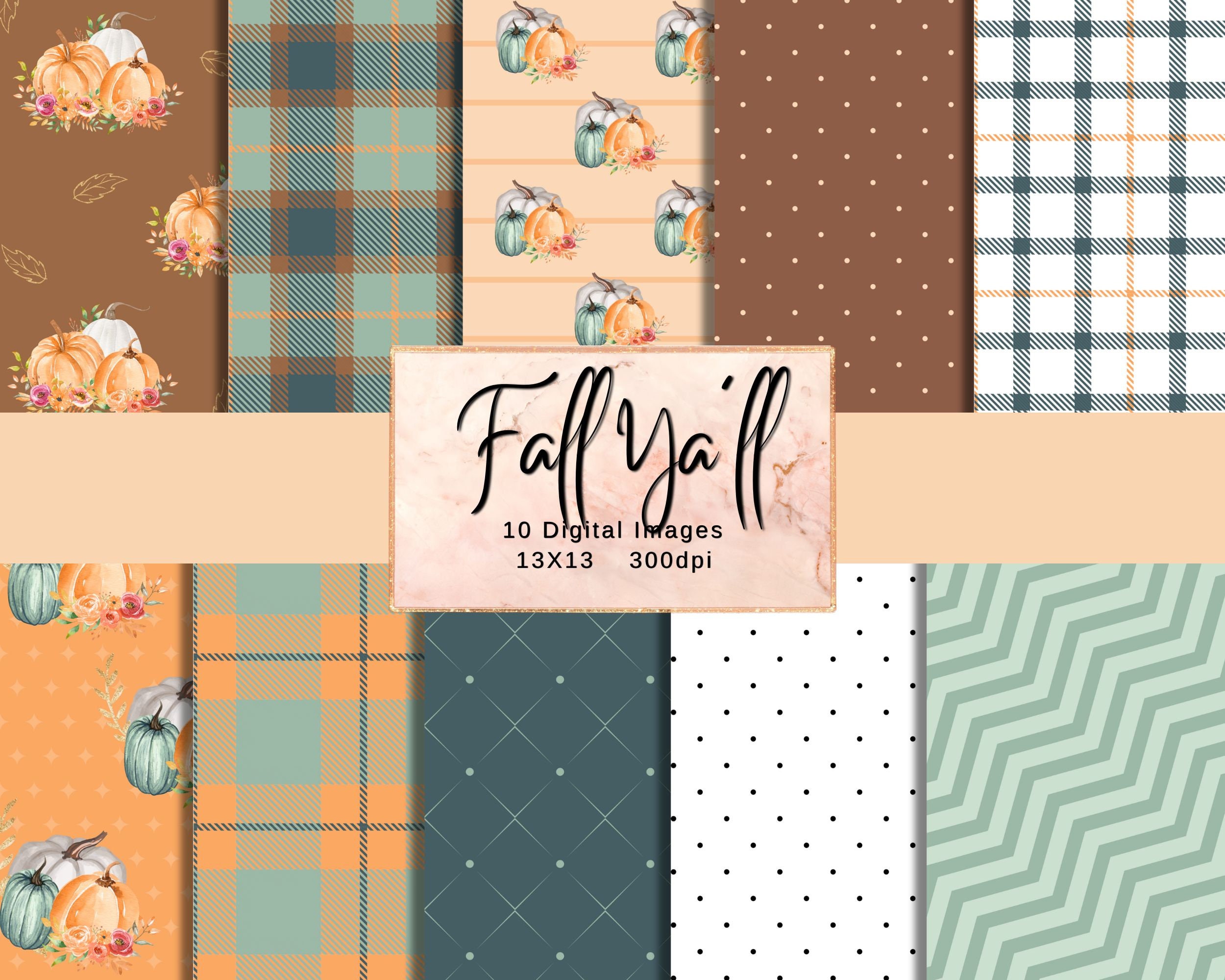 Autumn Digital Wallpaper, Downloadable Prints, Boho Fall Wallpaper - Etsy