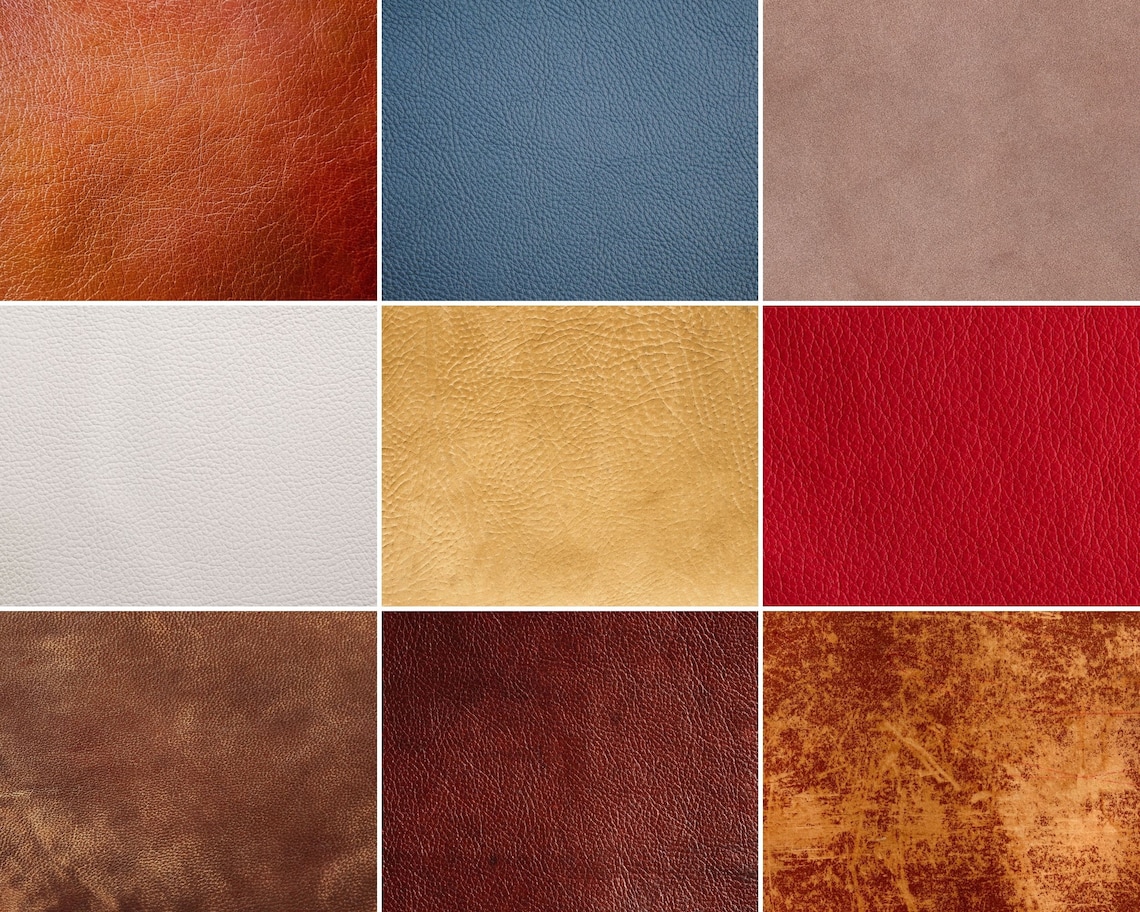 Elegant Leather Digital Paper: Scrapbooking & Wallpaper Designs ...