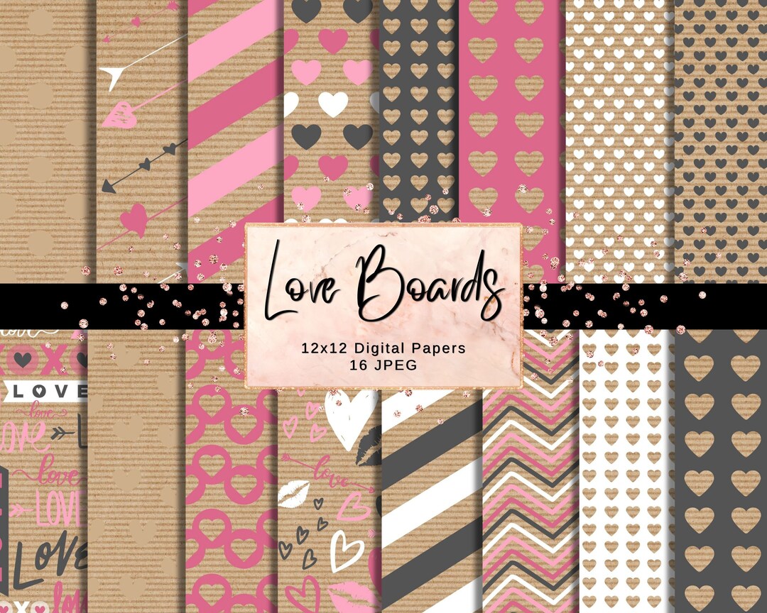 Elegant Brown Digital Paper Designs for Scrapbooking, Wallpaper, and ...