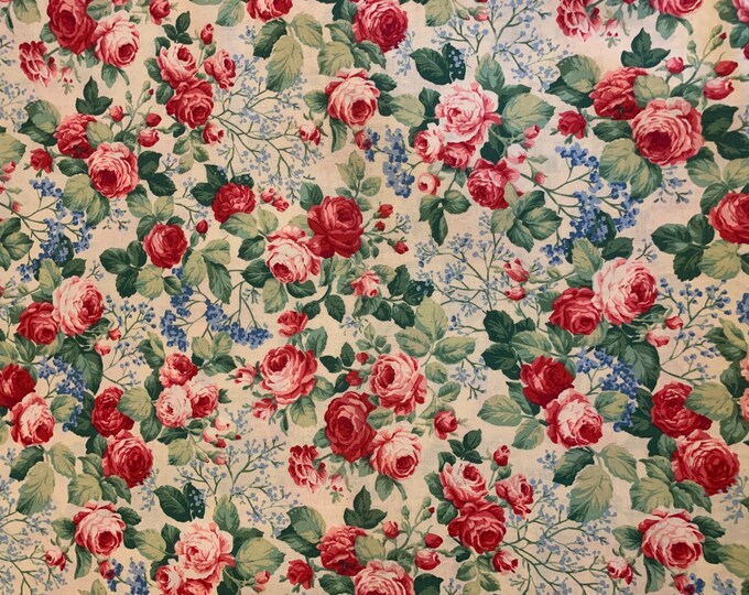 Rose Fabric by P&B Textiles Designs, Quilt Fabric, Fabric by the Yard ...