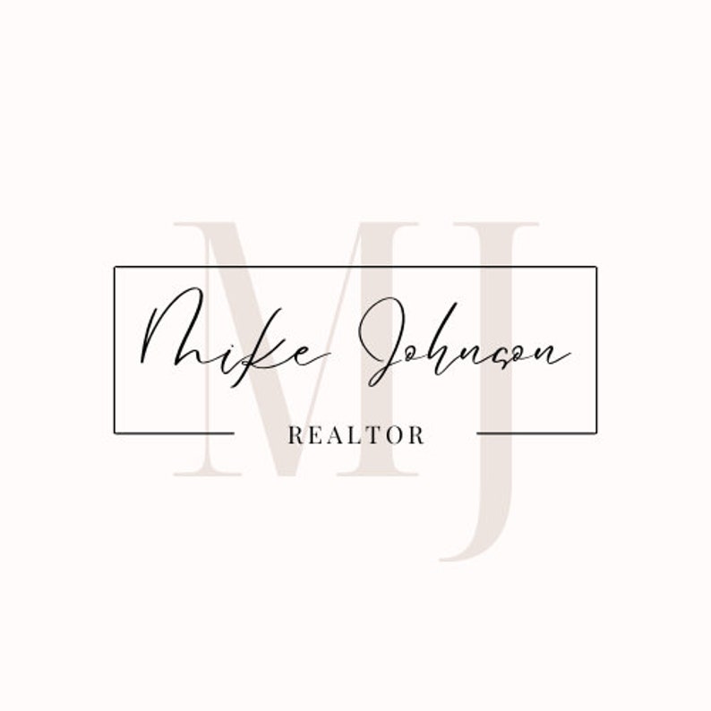 8 EDITABLE Real Estate Logo TEMPLATES, DIY Logo Design Template, Real ...