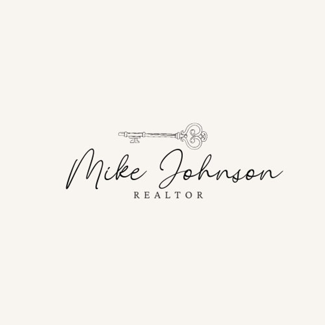 8 EDITABLE Real Estate Logo TEMPLATES, DIY Logo Design Template, Real ...