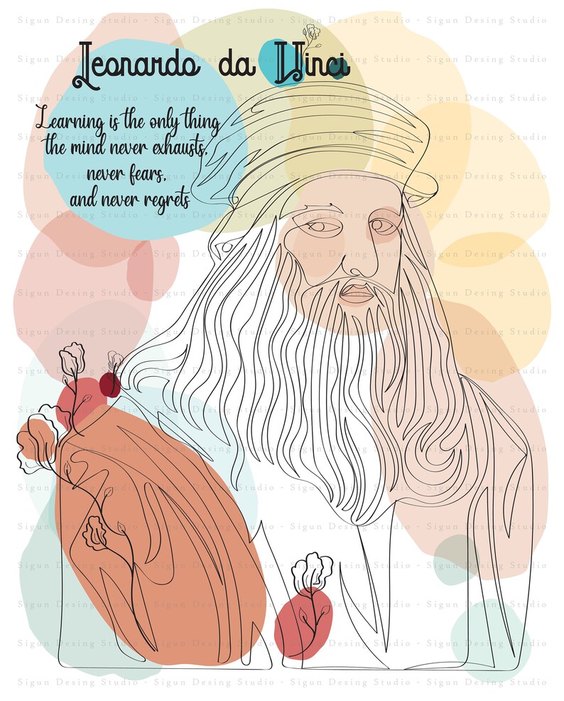 Printable Wall Art | Renaissance | Leonardo Da Vinci | Michelangelo ...